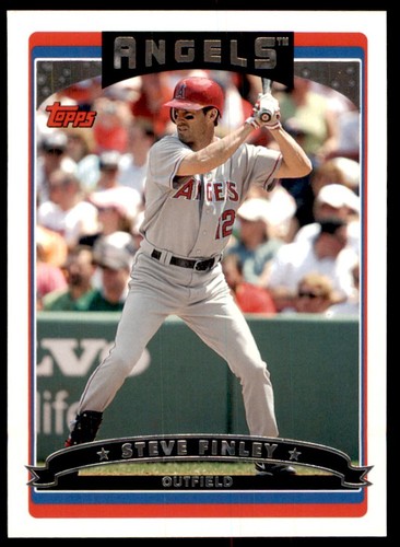 2006 TOPPS STEVE FINLEY LOS ANGELES ANGELS #73 | eBay