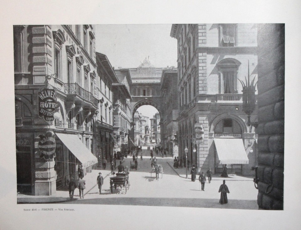 Libretto vintage italiano vedute da Firenze 30 stampe | eBay