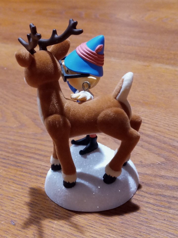 Hallmark Rudolph The Red-Nosed Reindeer Ornament - Nose So Bright! | eBay