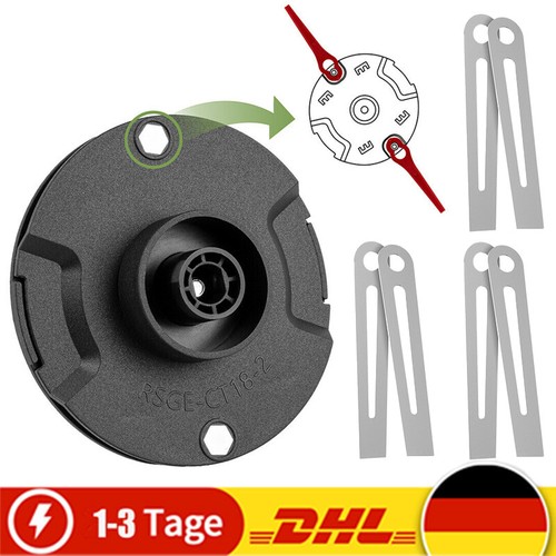 MOLIHUA Metallmesser Ersatzmesser Set für Einhell GE-CT 18 LI Akku Rasentrimmer | eBay.de