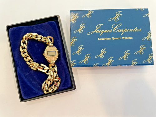 REDUCED PRICE: Jacques Carpentier ladies watch, vintage, gold tone | eBay