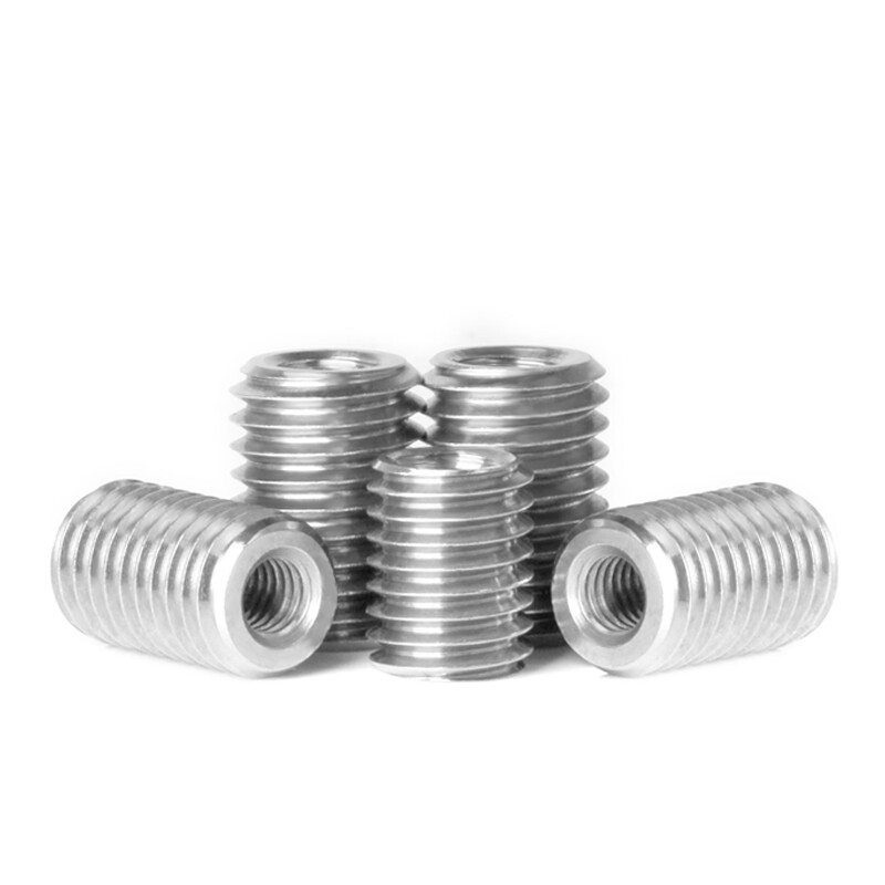 M2 M2.5 M3 304 Stainless Internal External Thread Nut Conversion Thread ...