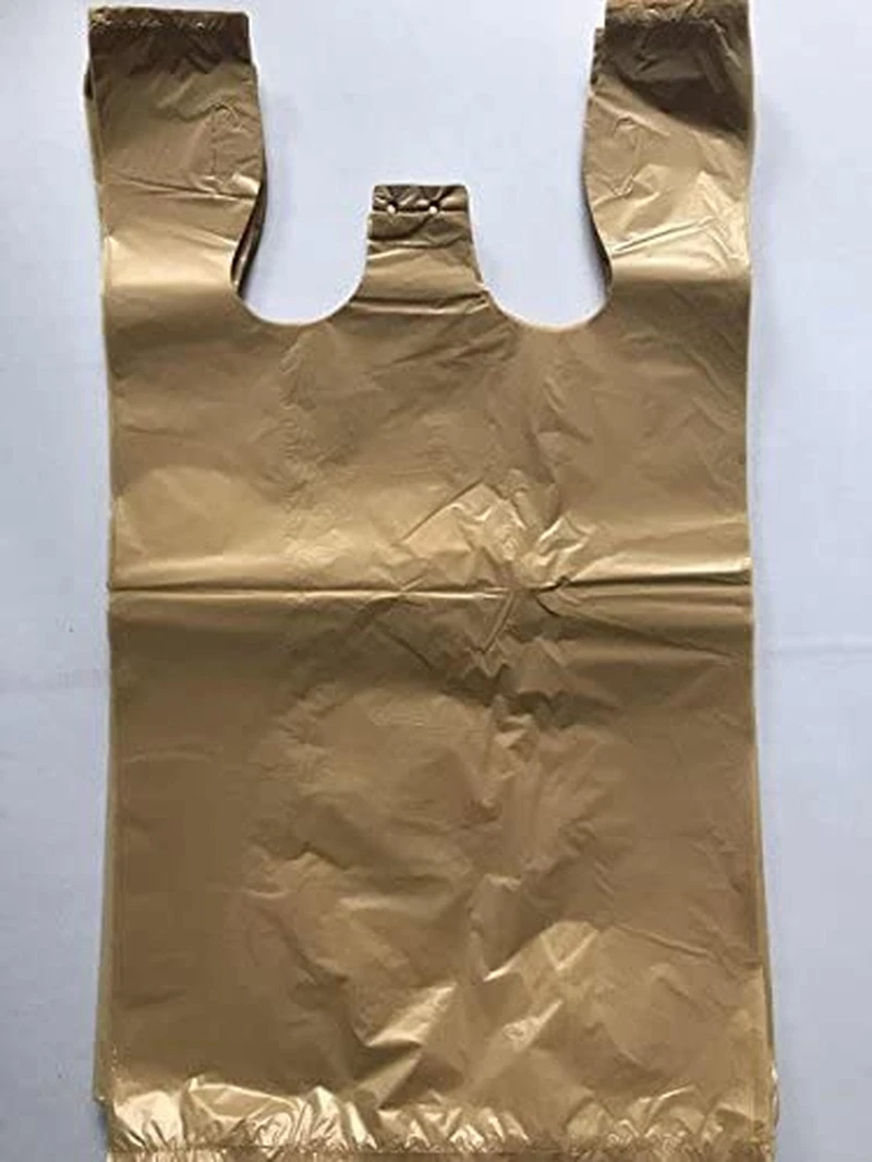 Brown Plastic Grocery Bags