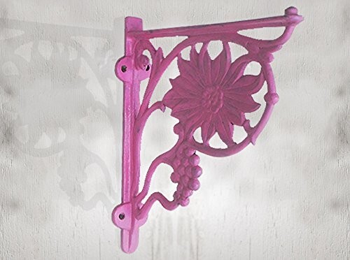 Aluminum 1 Piece Circular Floral Design Wall Brackets Shelves | eBay