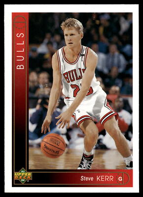 1993 Upper Deck Steve Kerr #324 Chicago Bulls Basketball Card | eBay