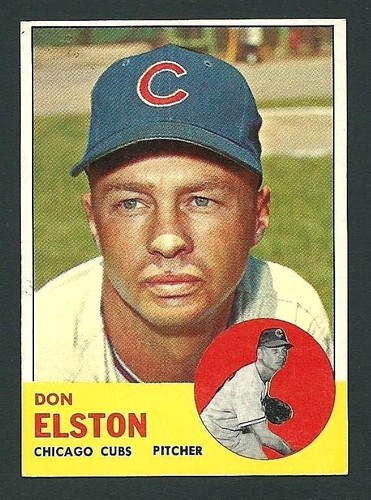 Don Elston Chicago Cubs 1963 Topps Card #515 | eBay