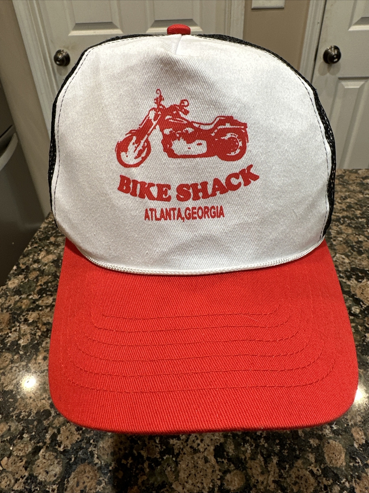 Bike Shack Motorcycle Atlanta Georgia Snapback Trucker Mesh Cap Hat | eBay