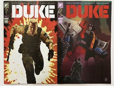 SET OF 3 • DUKE #1 G.I. Joe SET • 1:50 1:25 1:10 Variant • Skybound ...