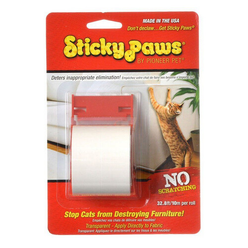 Sticky Paws Sur Un Rouleau De 32,8' Par Pioneer Pet | eBay