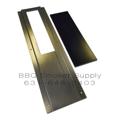 LavaLock® 3 in x 12 in BBQ smoker Pit Slide Damper Air Inlet Intake ...