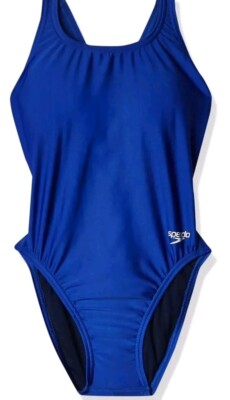 Speedo Women's Solid Blue Size 26 Pro LT Swimsuit One Piece | eBay