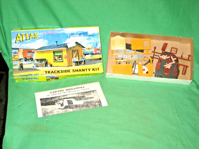 ATLAS #702 HO SCALE TRACKSIDE SHANTY KIT - HO GAUGE RAILROAD LAYOUTS ...
