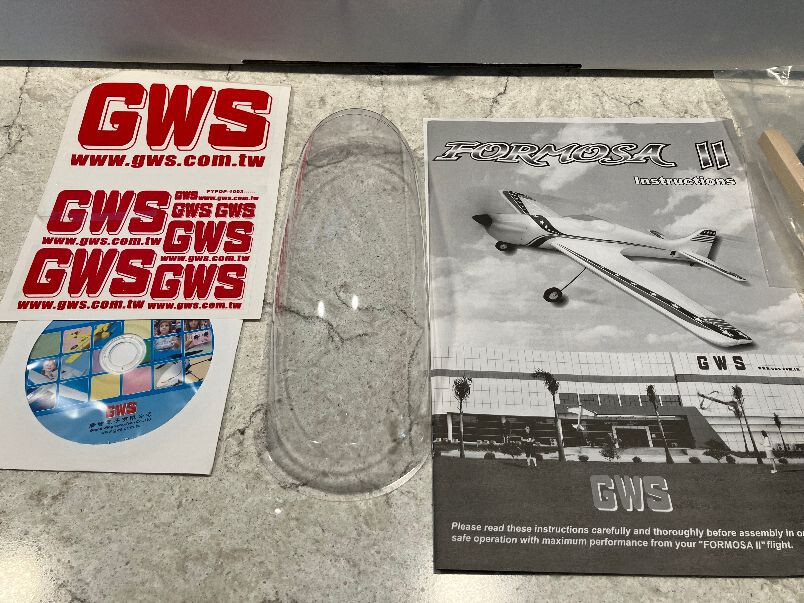 GWS Formosa II RC Aerobatic Airplane ARF Kit. | eBay
