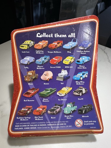 Disney Pixar Cars SUPERCHARGED Series Ferrari F430 (Yellow Plastic ...