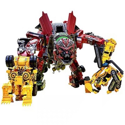New Robot Scrapper Decepticon Devastator Member Actions Figure Toy UK ...