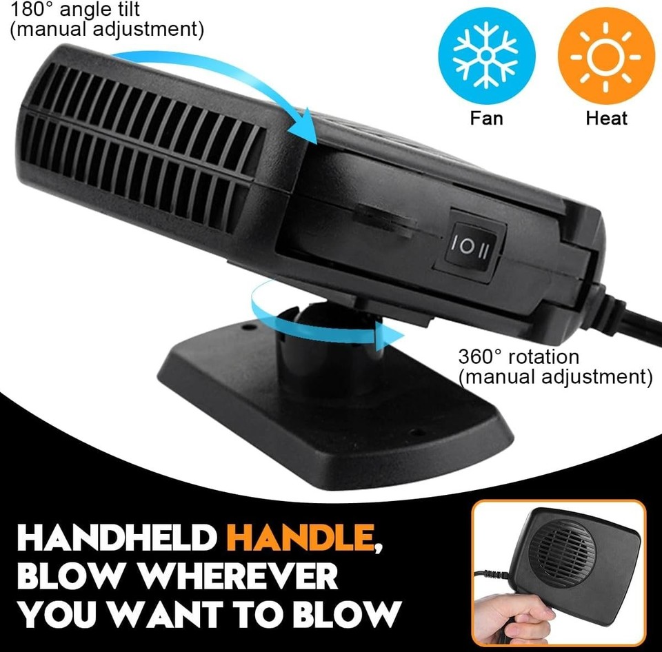 Car Heater 12V Car Heaters for Vehicle 150W Car Heater that Plug in | eBay
