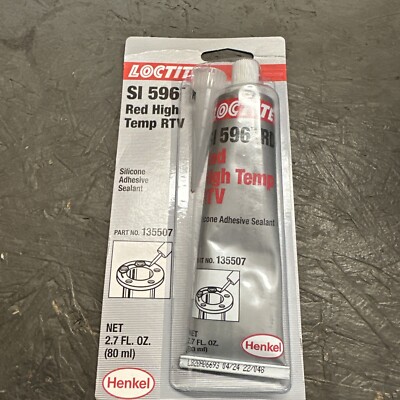 LOCTITE SI 596 RD High Temp RTV CASE OF 12 FREE SHIPPING | eBay