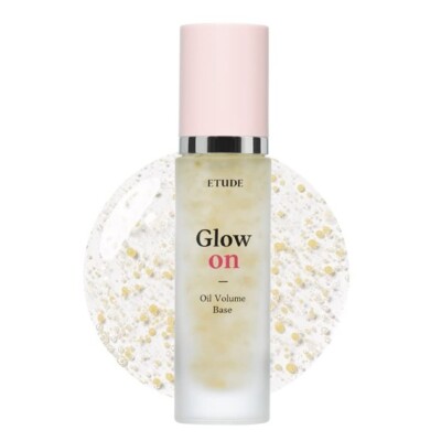 ETUDE Glow on Oil Volume Base 30ml Moisturizing Glowing Base Korean ...
