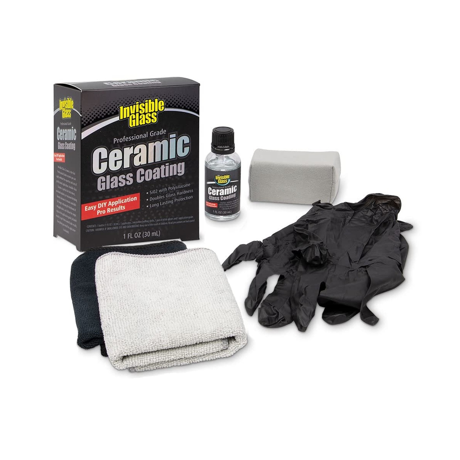 Invisible Glass 95151 Professional Grade Ceramic Glass Coating Kit ...