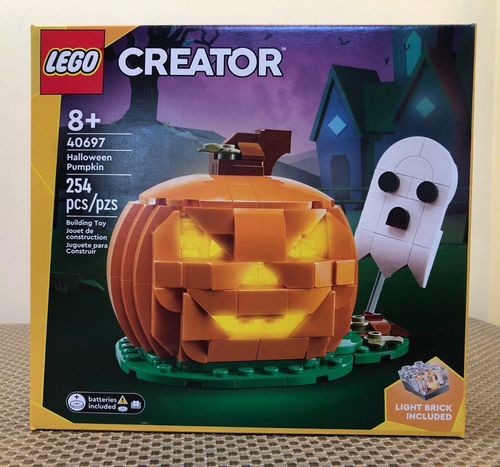 LEGO 40697 Light Up Halloween Pumpkin GWP Limited NEW SEALED | eBay