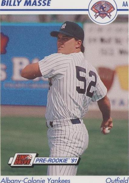 1991 Line Drive Pre-Rookie - AA Bill Masse #9 (RC) for sale online | eBay