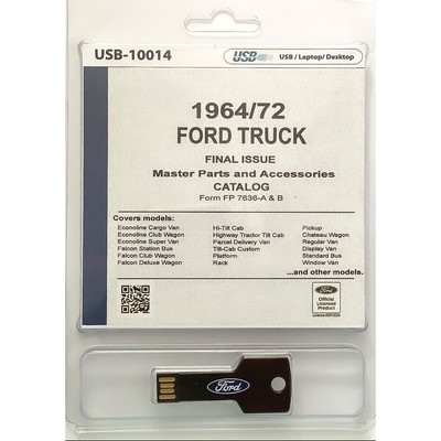 1964-72 Ford Truck; Master Parts & Accessory Catalog On USB | eBay