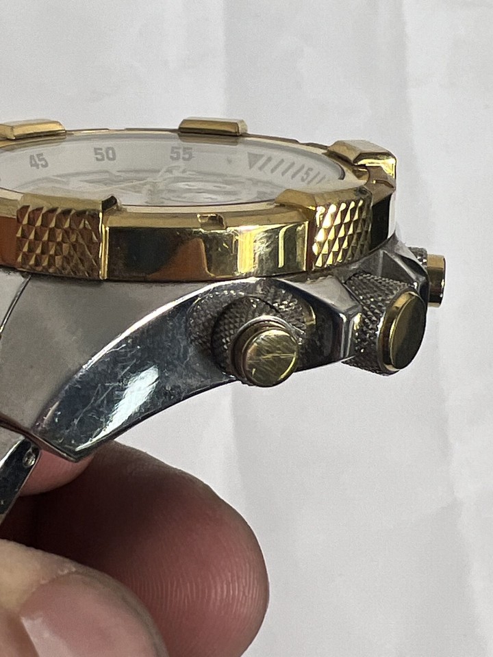 Invicta Aviator Chronograph Quartz Silver Dial Men's Watch Modle 28120 ...