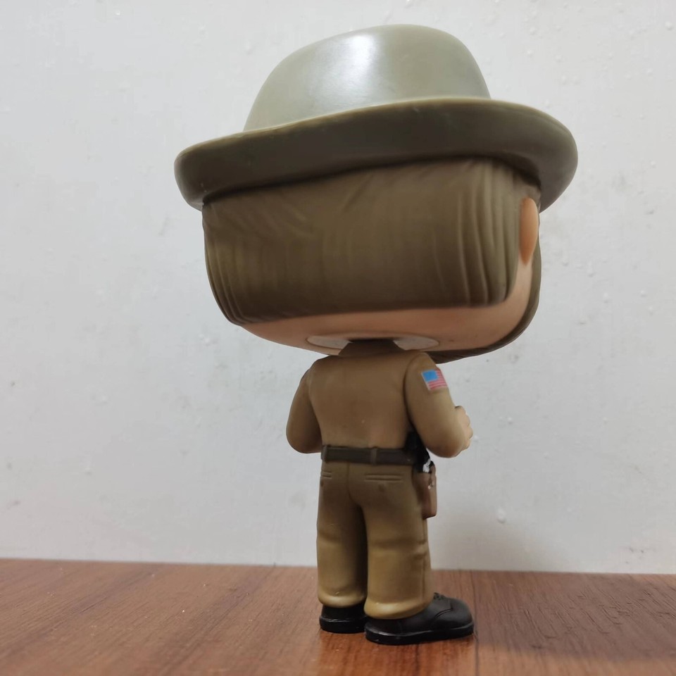 FUNKO POP NETFLIX TV Stranger Things Hopper with Donut Vinyl Figure ...