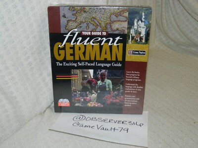 1997 Your Guide to Fluent German for PC BIG BOX NEW SEALED | eBay