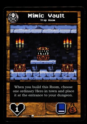 Mimic Vault Trap Room BMR036 Boss Master 2017 Trading Card TCG CCG | eBay