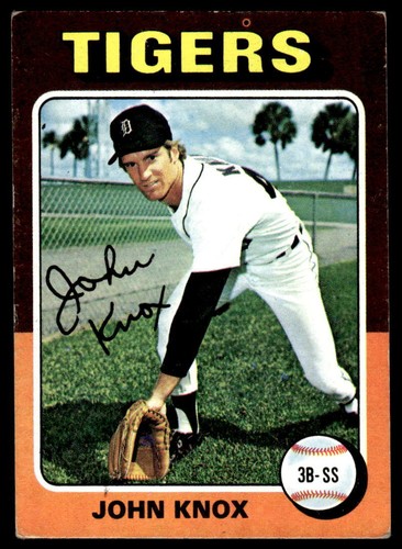 1975 Topps John Knox #546 Detroit Tigers Baseball Card | eBay