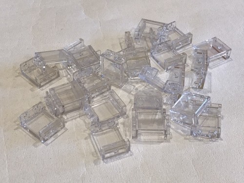 25 x LEGO TRANS CLEAR 1x2x2 WINDOWS - P/N 87552 | eBay