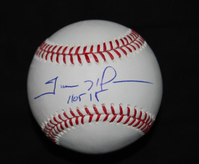 TREVOR HOFFMAN SIGNED MLB BASEBALL W/ HOF INSCRIPTION BECKETT COA ...
