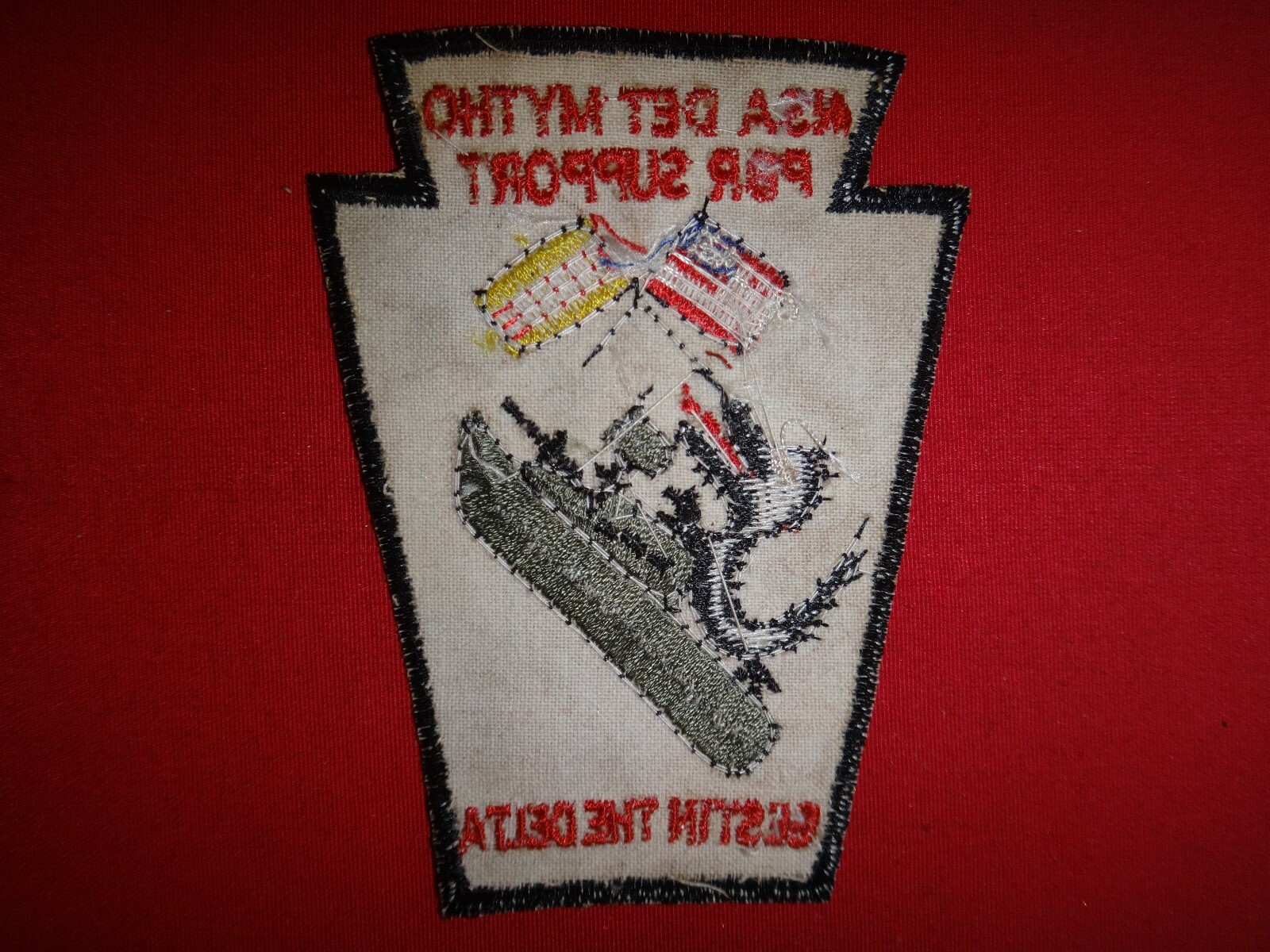 US Navy NSA Detachment MY THO PBR SUPPORT Best In The Delta Vietnam War ...