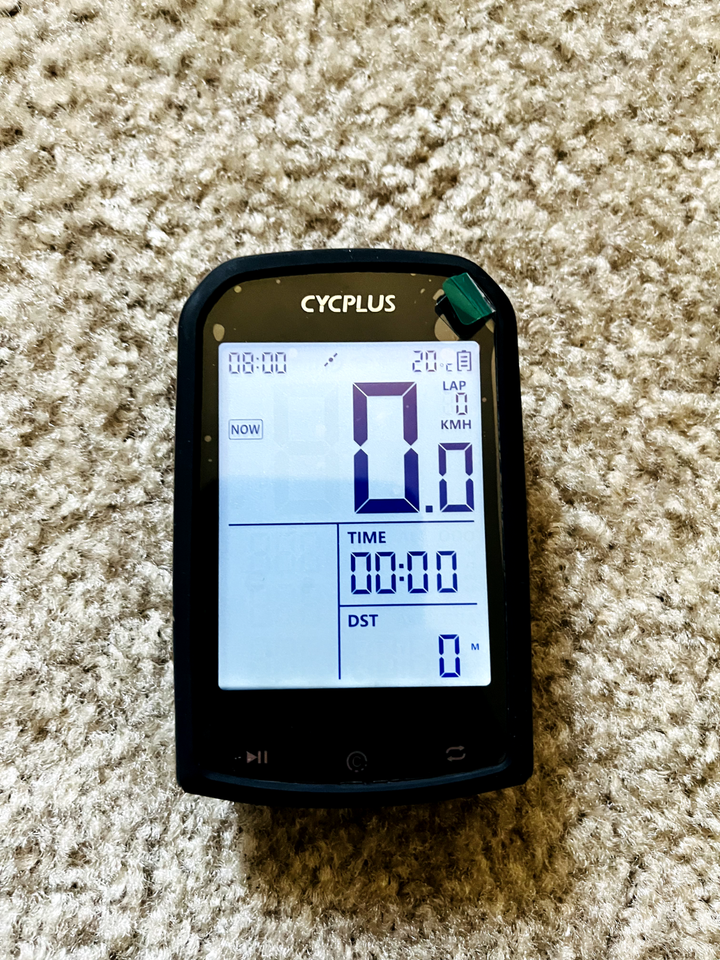 CYCPLUS Wireless Mini GPS Bike Computer, Speedometer Odometer with ...
