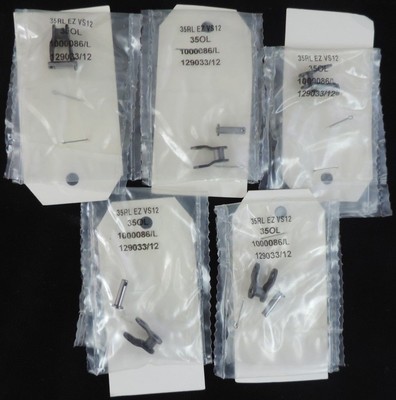 LOT OF 5, #35 OFFSET CHAIN LINKS 35OL 35RL-EZ-VS12, 1000086/L, 129033/ ...