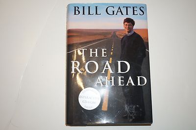 The Road Ahead by Bill Gates Hardcover Dust Jacket NEW Interactive CD ...