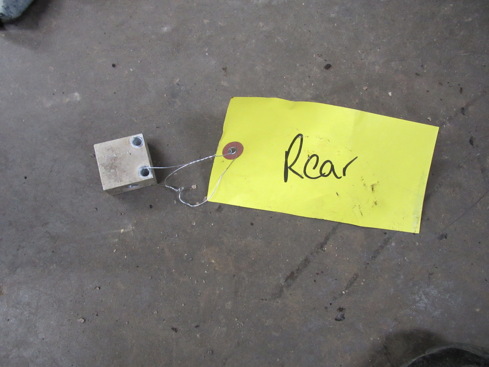 01-02 POLARIS RANGER 500 4X4 REAR BACK BRAKE HOSE FLUID LINE SPLITTER ...