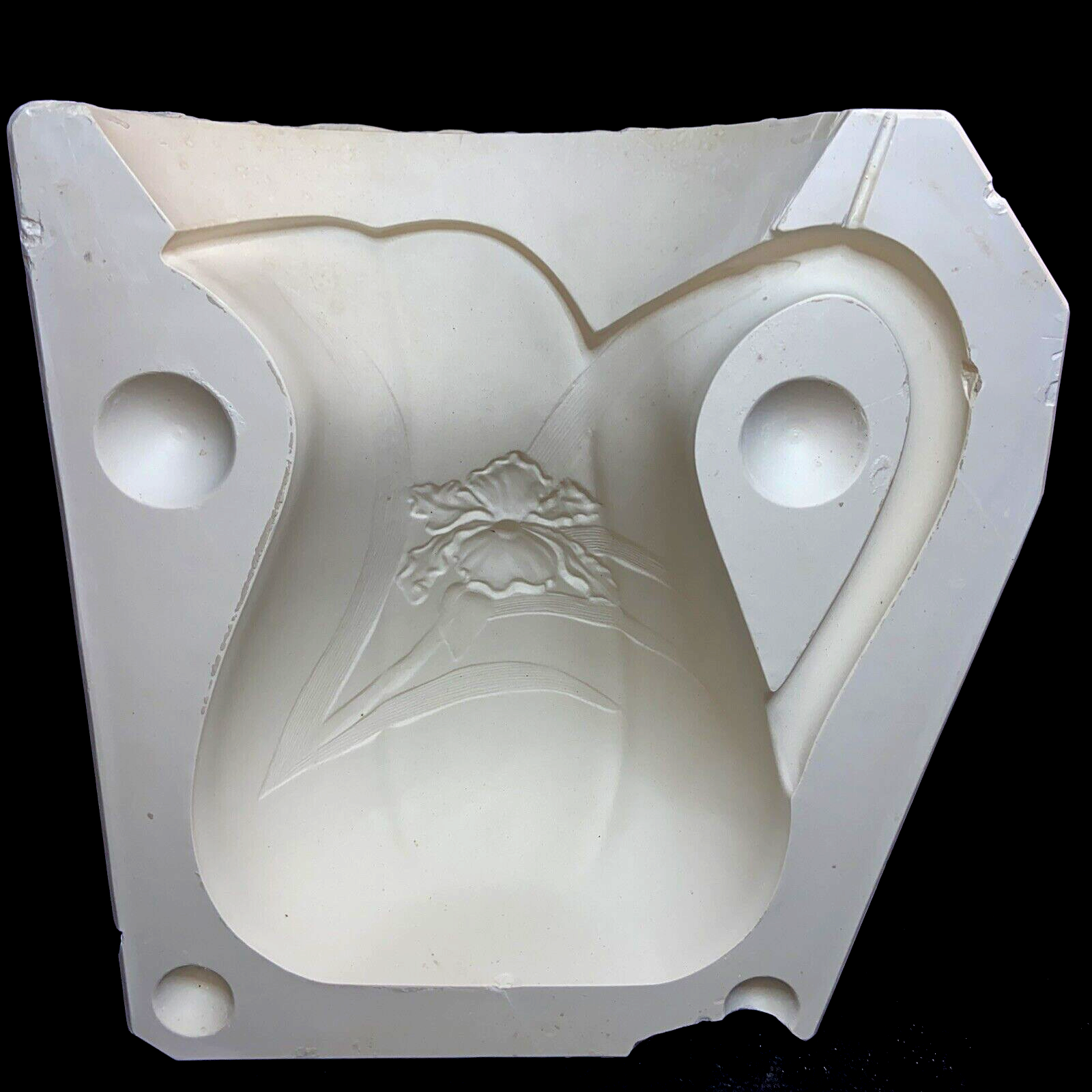 Duncan DM-870 Ceramic Slip Mold 10 Inch Iris Pitcher | eBay