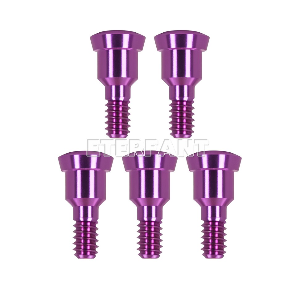Dental NC/RC Healing Cap Abutments Cover Screw Titanium Fit Straumann ...