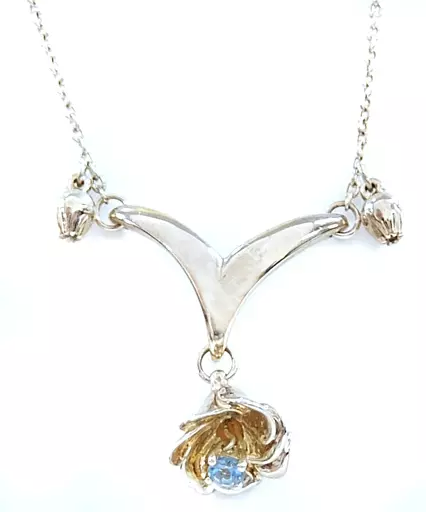 Final Fantasy X Yuna Silver Necklace Pendant Official jewelry SQUARE ...