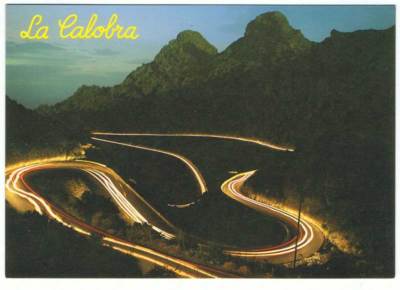 Mallorca Postcard. Carretera de La Calobra (at night). Peel. Ed. Cofiba ...