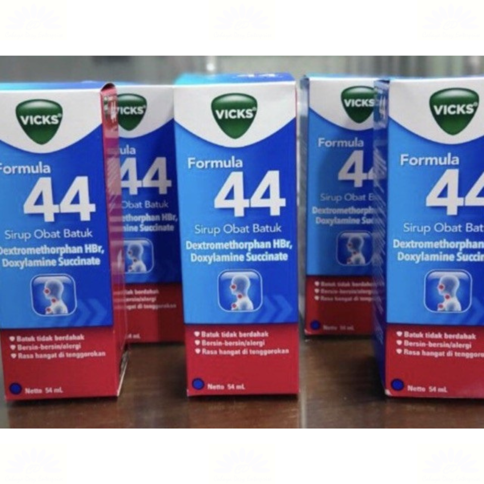 1 X Vicks Formula 44 (100ml) For Cough Phlegm & Chest Congestion Fast ...