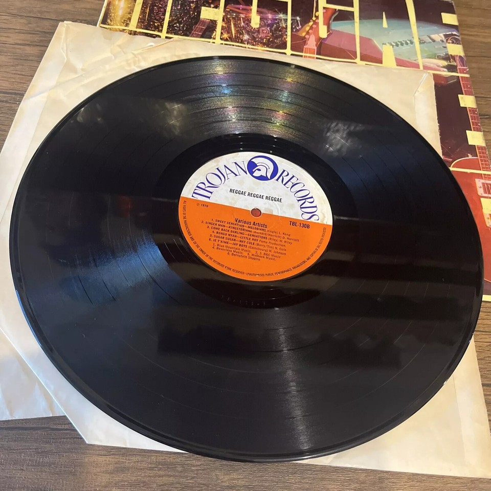 Various “Reggae Reggae Reggae” 1970 UK RARE 12 Inch Vinyl LP On Trojan ...