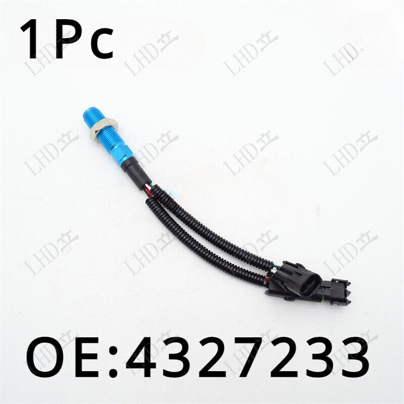 1 Pc New RPM Engine Speed Sensor 4327233 Fit For Cummins QSX15 Diesel ...