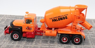 First Gear Palumbo Mack Model R Mixer 19-2290 1:34 Scale Cement Truck ...