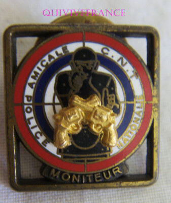 BG10144 - INSIGNE BADGE PIN'S POLICE NATIONALE AMICALE CNT MONITEUR ...