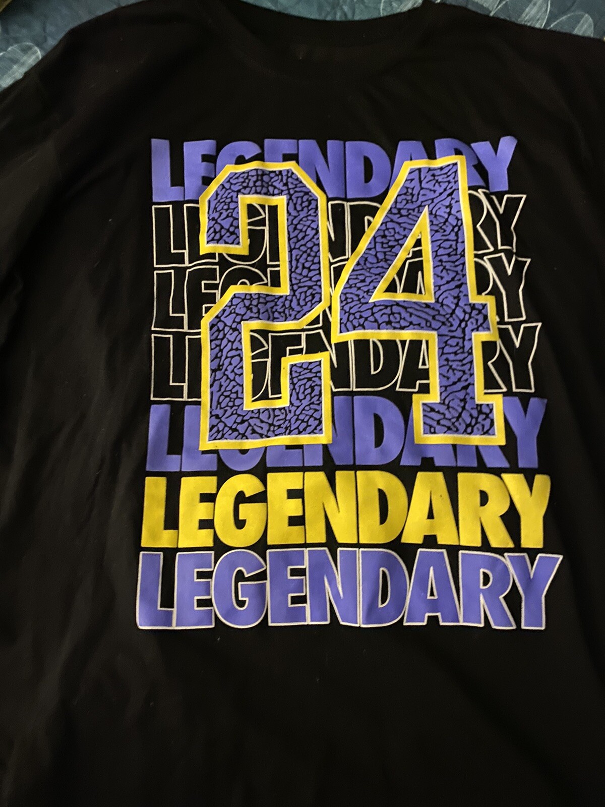 #24 legendary Kobe Bryant OG Hustle Long Sleeve t shi… - Gem