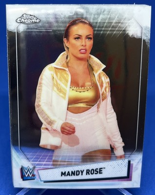 2021 Topps Chrome WWE Wrestling #28 Mandy Rose | eBay