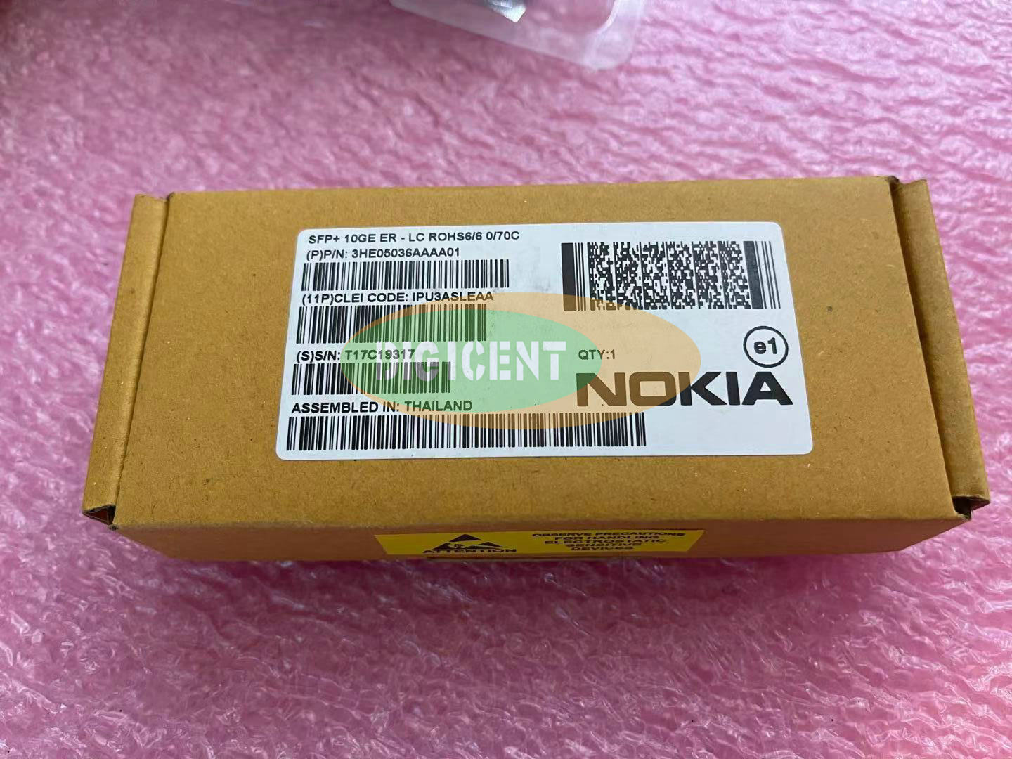 Nokia 3HE05036AA 01 SFP+ 10G ER 40km 1550nm SMF LC Sealed box | eBay